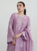 Mona Mauve Shirt And Dupatta - Farah Talib Aziz