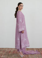 Mona Mauve Shirt And Dupatta - Farah Talib Aziz